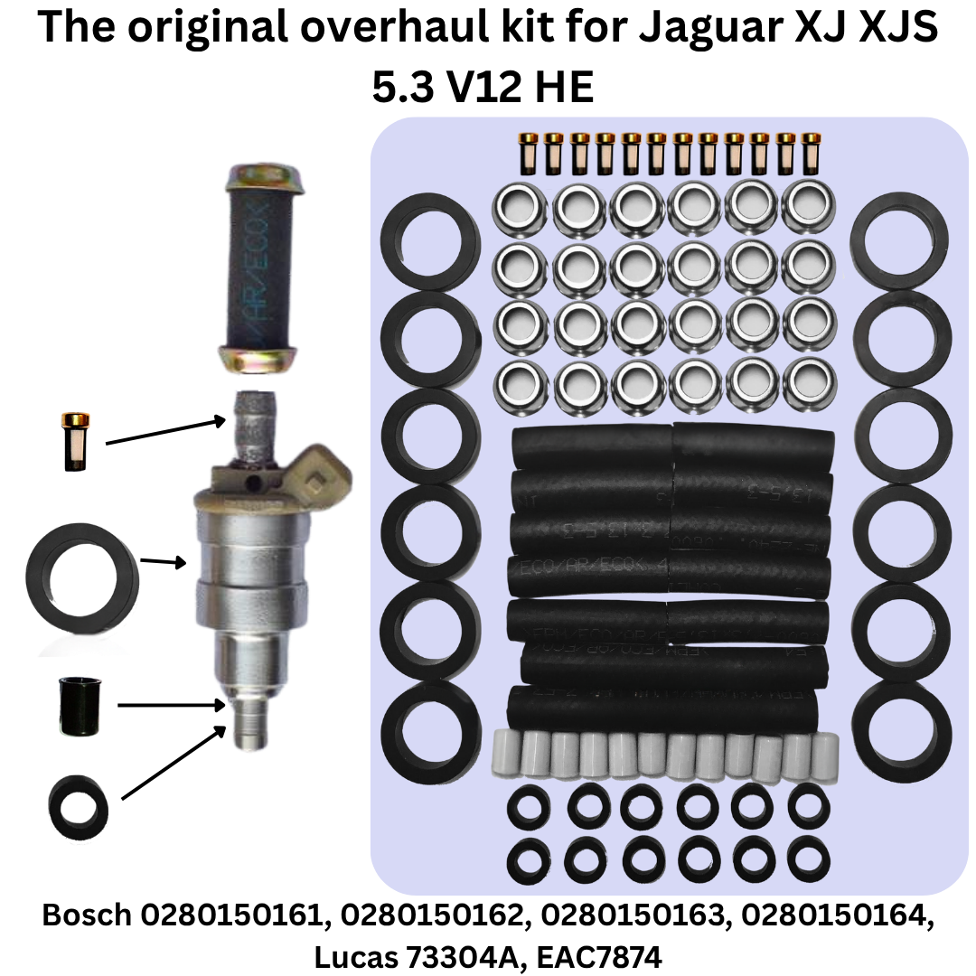 Overhaul Kit For Jaguar XJ XJS 5.3 V12 HE With Bosch 0280150161 Lucas ...