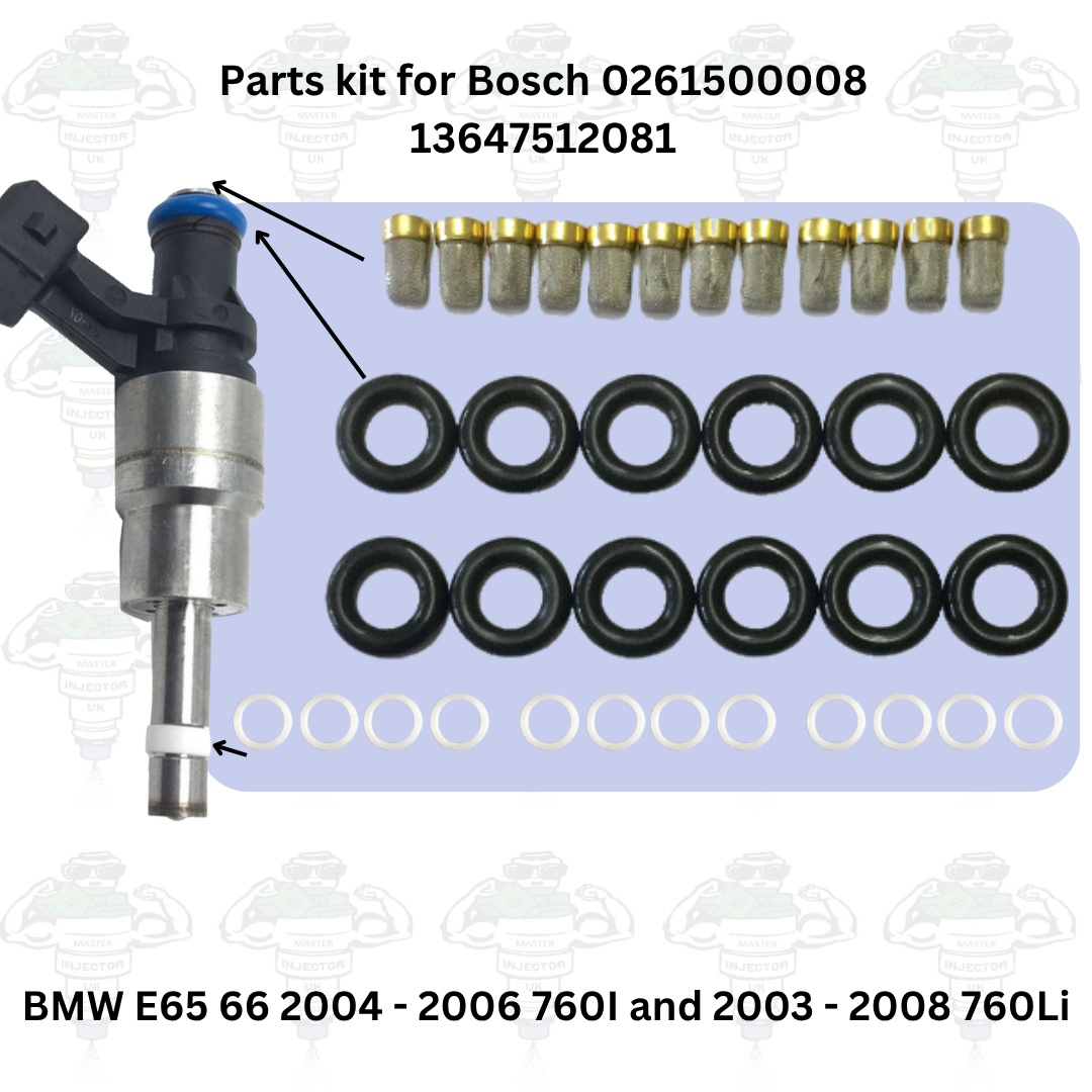 Service Kit for Bosch 0261500008 13647512081 Fitted To BMW E65 E66 - K ...